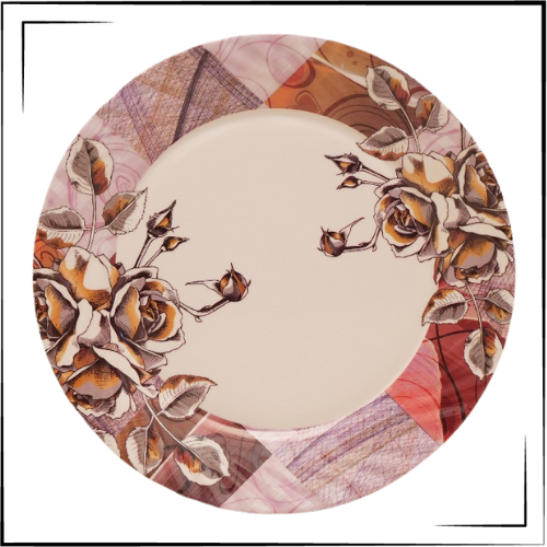 Melamine Plate (Wood) – Famous Industries