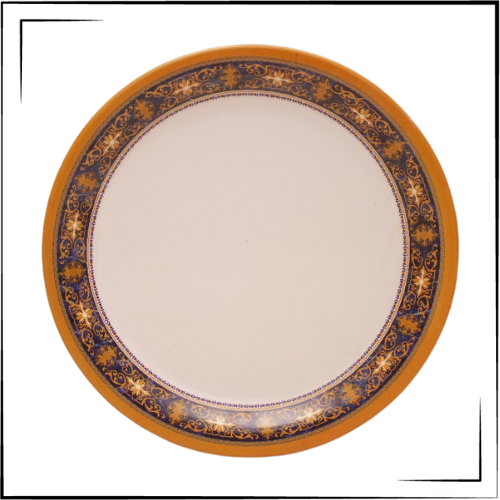 Melamine Plate (Orange) – Famous Industries