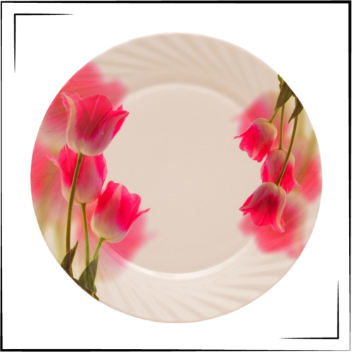 Melamine Plate (Lily) – Famous Industries